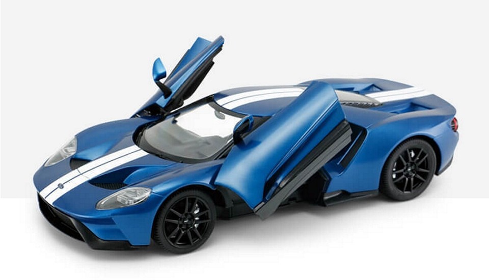 2019 FORD GT RC Sports Car Dual Power Rechargable Rastar 1:14 Scale 2.4 ...