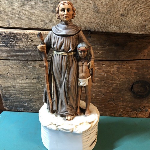 Decanter Grenadier Spirits Co Figural Monk Native American Boy Rare Vtg ...