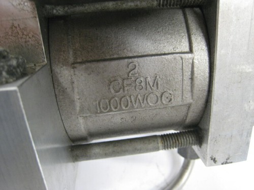 KZ VALVE 2" GF8M 1000WOG BALL VALVE ASSEMBLY W/ EH2 ACTUATOR 89I-60-Y ...