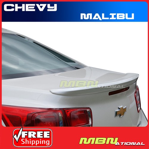 Painted Spoiler For 13+ Chevy Chevy Malibu Rear Trunk WA800J WHITE ...