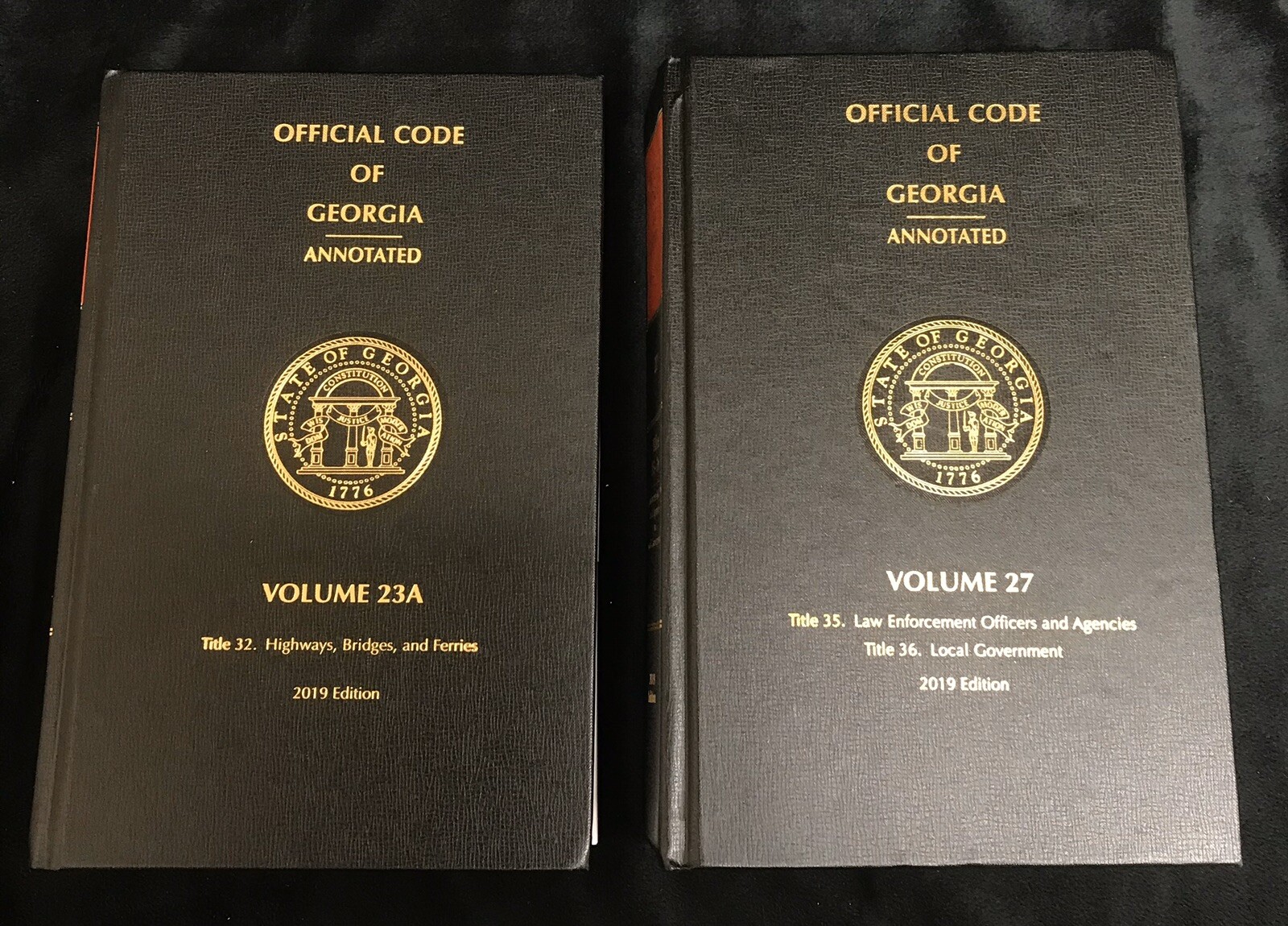 Official Code Of Georgia Annotated Vol 23A 27 Titles 32 35 36 2019 official-code-of-georgia-annotated-vol-23a-27-titles-32-35-36-2019