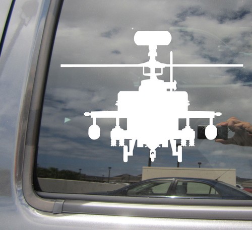 Attack Helicopter Chopper #2 Car Laptop Bumper Window Vinyl Decal ...