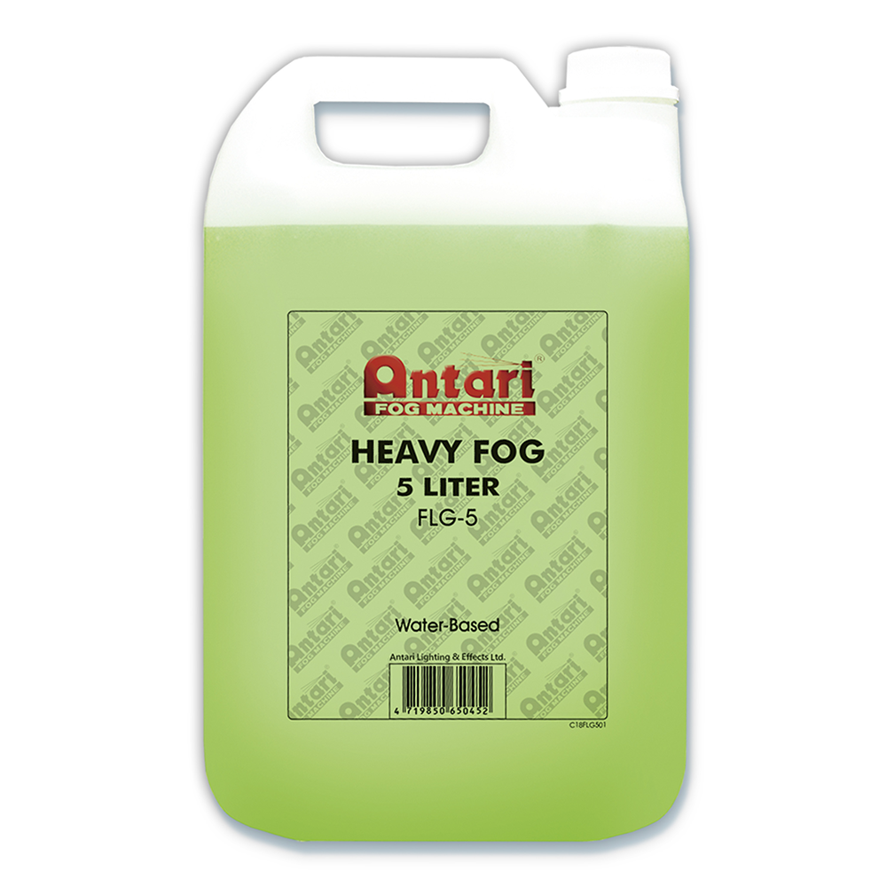 Antari Heavy Fog Fluid for Smoke Machine (5L) FLG-5 4719850650452 | eBay