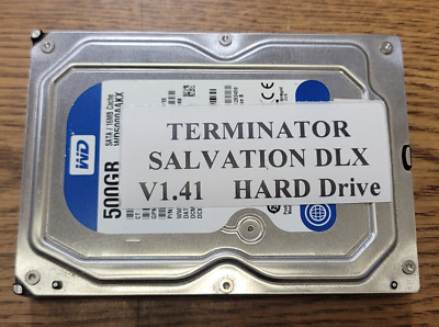 TERMINATOR SALVATION DLX RAW THRILLS SATA Hard Drive V1.41 for an ...