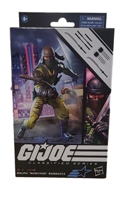 G.I. Joe Classified Series 6" Ralph "Nunchuk" Badducci, 80 6" Figure | eBay