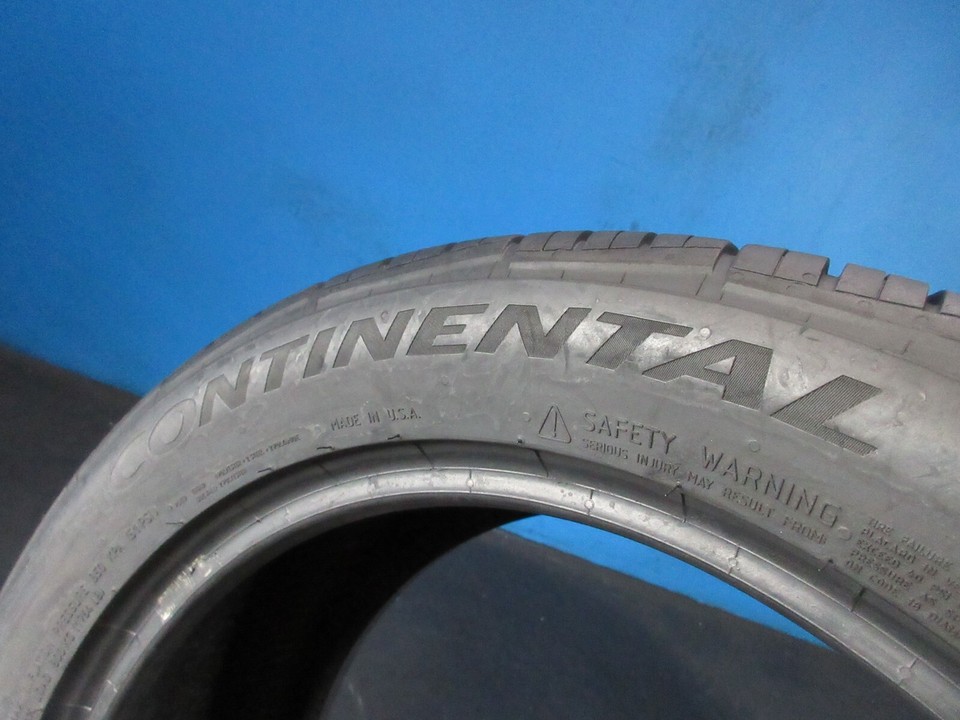Used Continental SureContact RX 245 45ZR 18 7/32 Tread 1701D | eBay