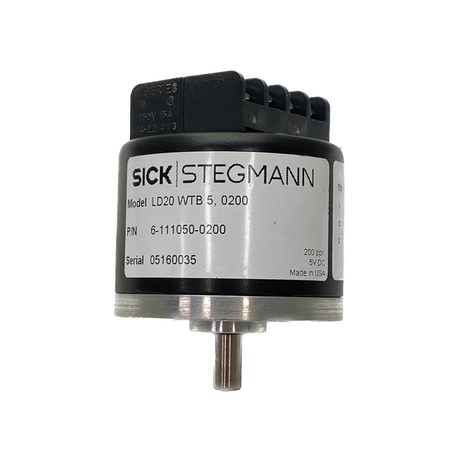 NEW Stegmann 5VDC 200 ppr 8 Pin Rotary Encoder LD20 WTB 5, 2000 | eBay