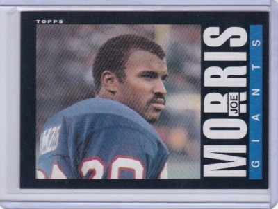 1985 TOPPS FOOTBALL #120 JOE MORRIS NEW YORK GIANTS RC (ID90) | eBay