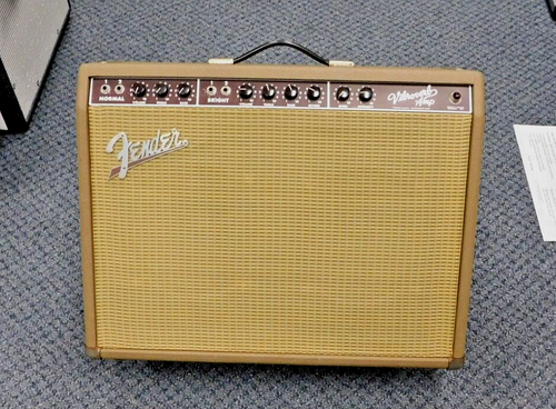 1993 Fender '63 Vibroverb Reissue 40W 2x10 Combo Amp! Rare Brownface ...