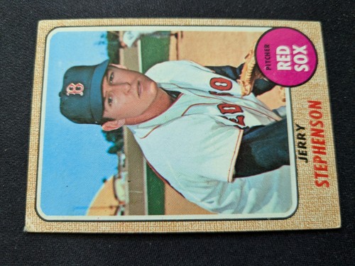 1968 Topps Baseball Card # 519 Jerry Stephenson - Boston Red Sox (VG/EX ...