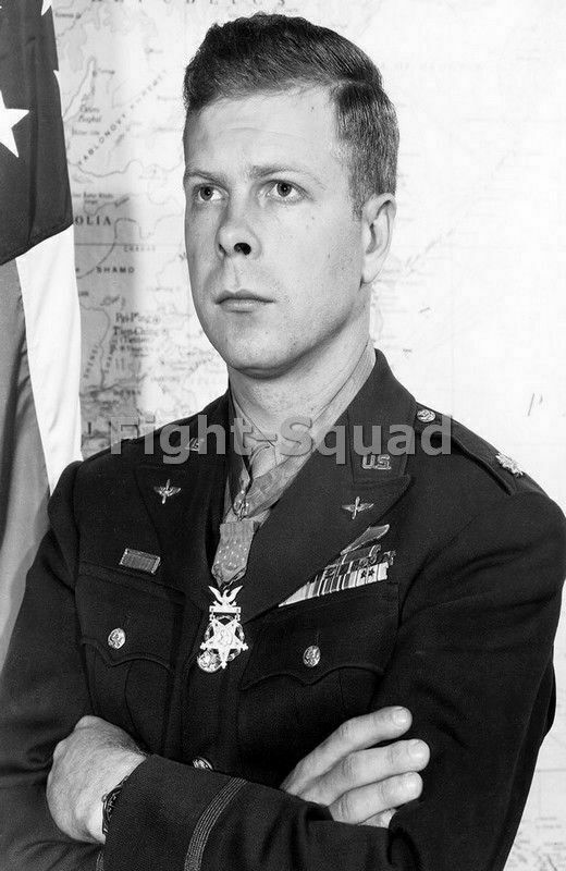 WW2 Picture Photo Richard Bong US TOP Fighter Ace in Uniform 2656 | eBay