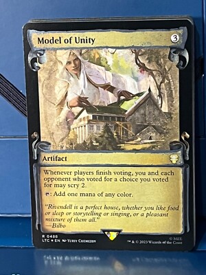 MTG Lord of the Rings Model of Unity (Showcase Scrolls) NM/M LTR | eBay