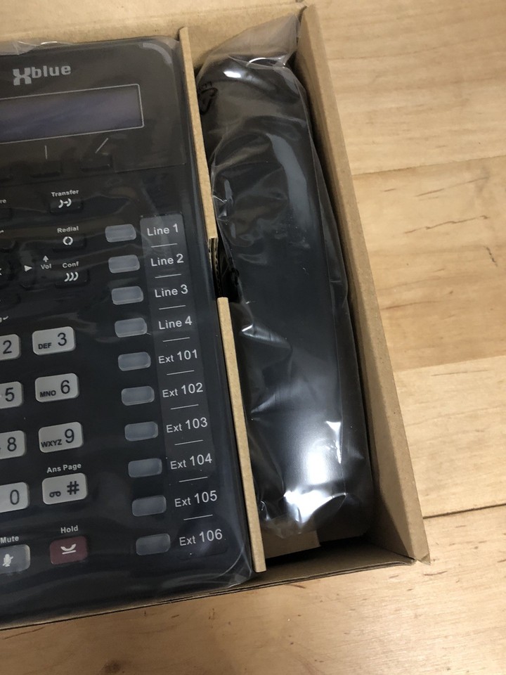 XBlue Networks Digital Multiple Line Small Business Phone Model XD10 ...