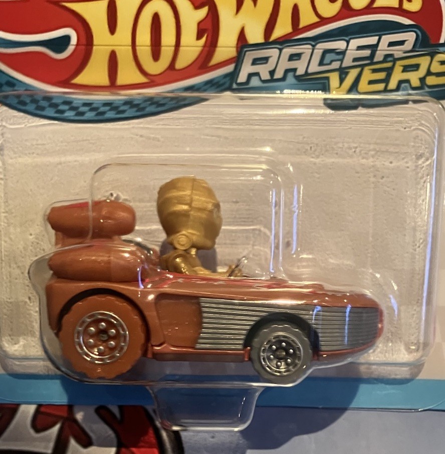 2025 Hot Wheels Racer Verse Star Wars C-3PO LAND SPEEDER RARE VHTF 1st ...