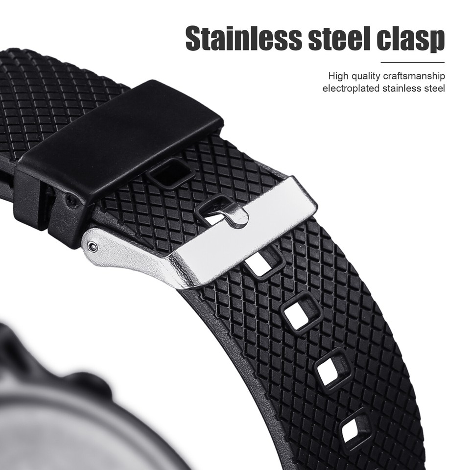 Waterproof Digital Sports Watch Military Tactical LED Backlight Men's ...