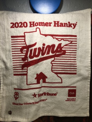 MLB Minnesota Twins Star Tribune 2020 Homer Hanky | eBay