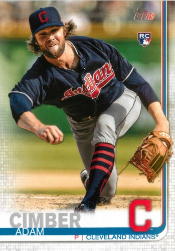 Adam Cimber RC 2019 Topps Series 2 Baseball Rookie Card #550 Cleveland ...