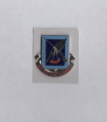 US Army 120th Adjutant General Battalion DUI crest pin badge D-22 | eBay