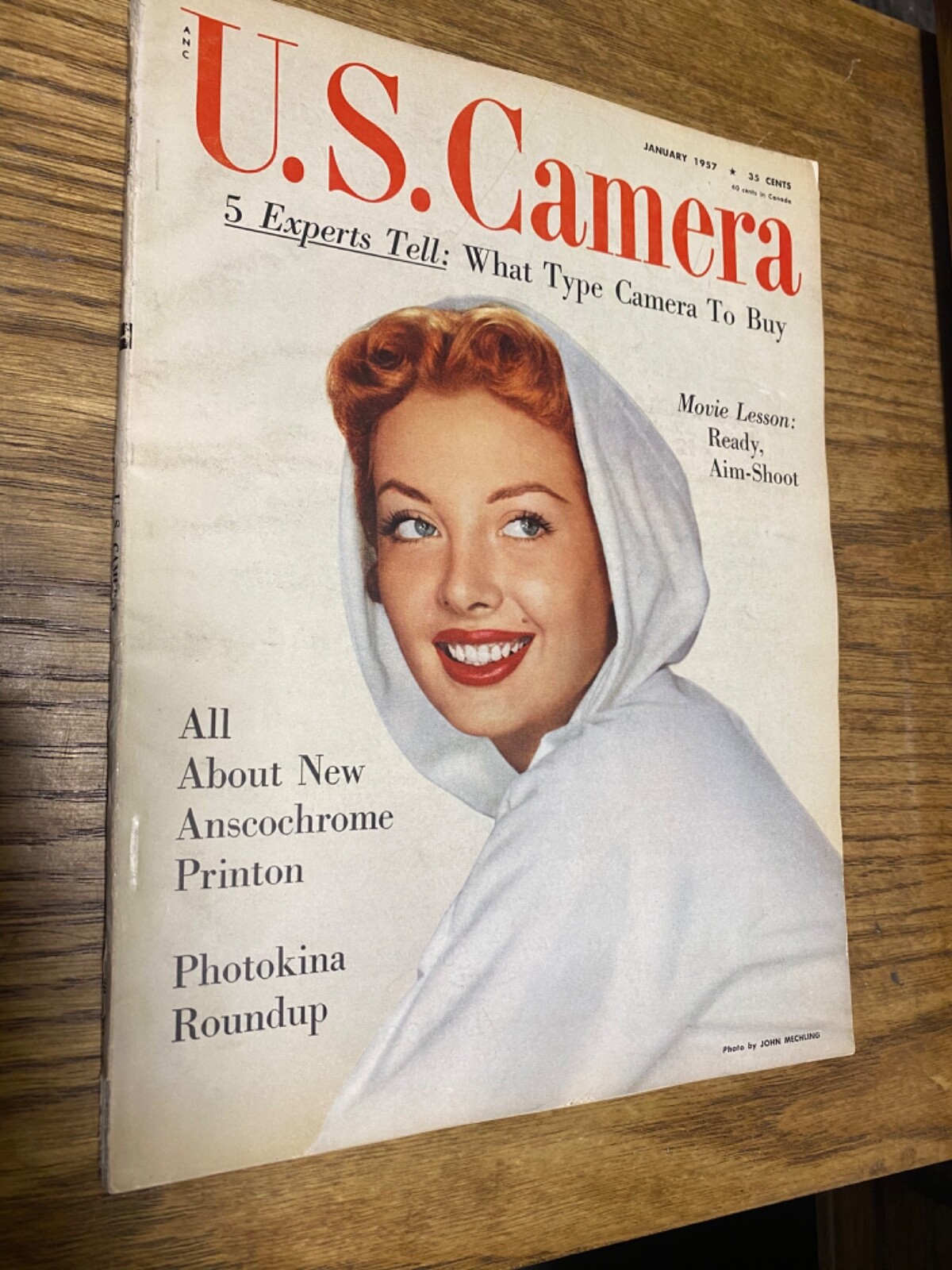 Vintage U.S. Camera Magazine January 1957 | eBay