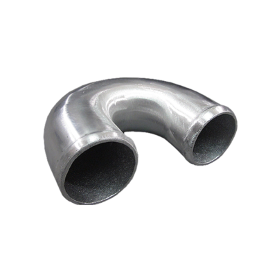 2.5" O.D. Cast Aluminum Elbow U 180 Degree Pipe Tight Bend Polished ...