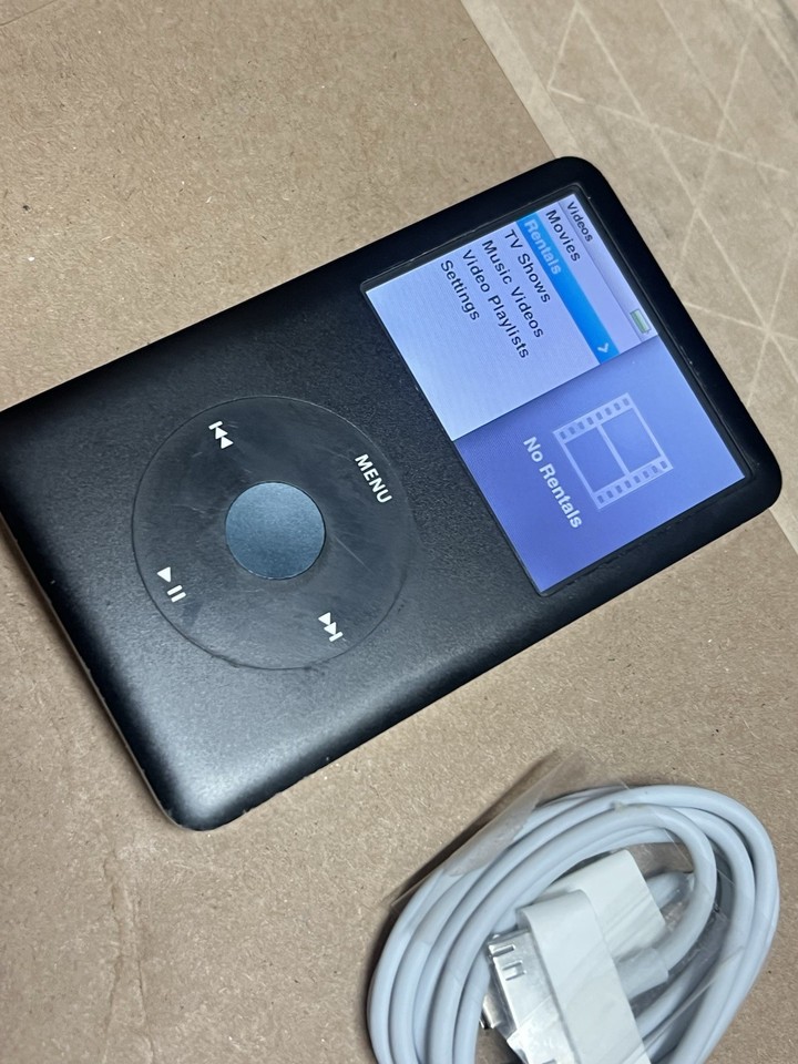Apple iPod classic 6th Generation silver(80GB) A1238 | eBay