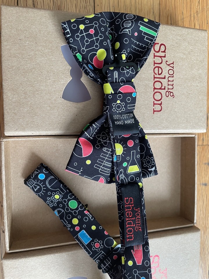 RARE Young Sheldon Bow Ties Promotional Item Big Bang Theory promo | eBay