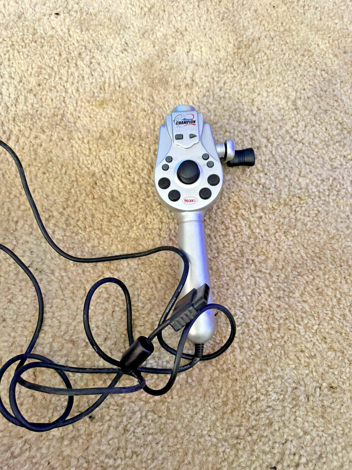 SONY PLAYSTATION 2 PS2 BASS FISHING ROD REEL CONTROLLER GAME CONTROL ...