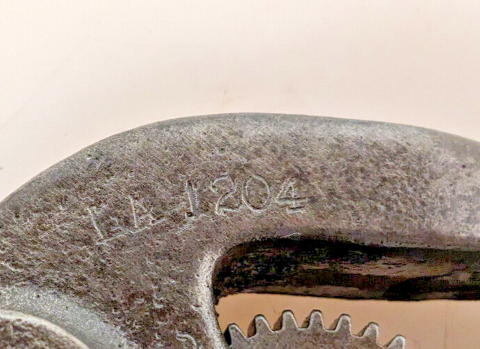 Logan Lathe Quick Change Gearbox Handle With Gear Right Side Of Gearbox ...