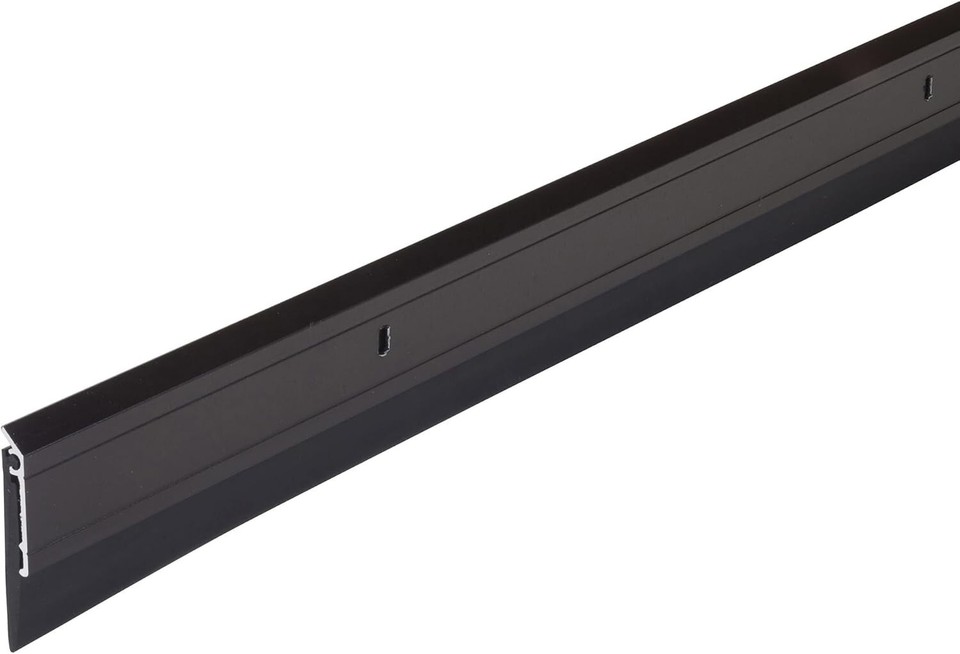 Robust Aluminum Door Sweep - Ideal for Commercial & Residential, Bronze ...