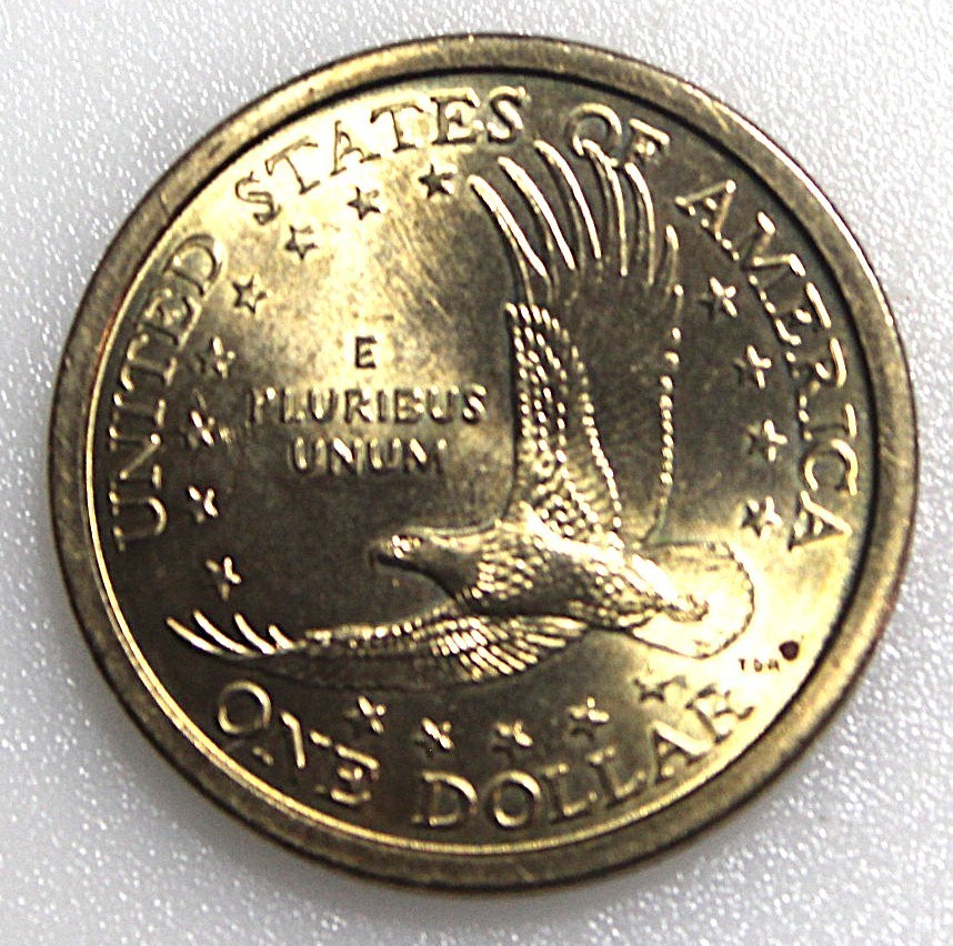 2000-P Sacagawea Dollar Wounded Eagle in Beautiful Condition. | eBay