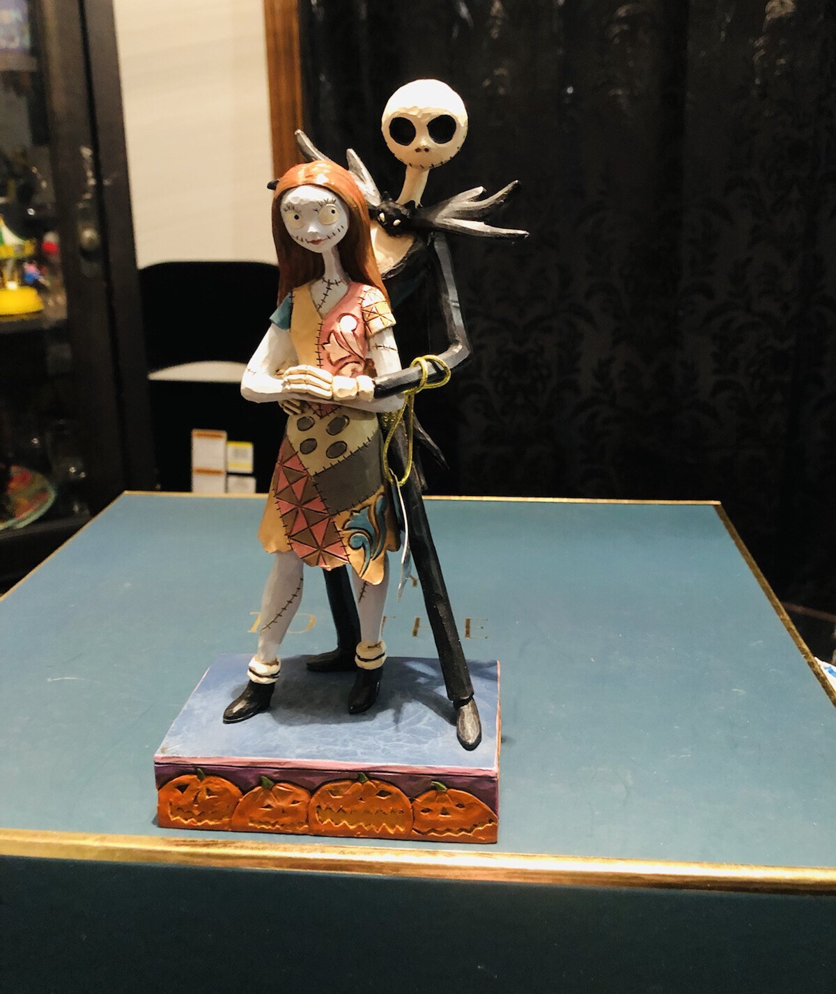 The Nightmare Before Christmas Jack & Sally Resin Figurine EXclusive ...