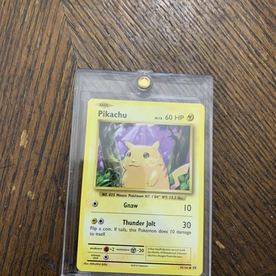 basic pikachu 60 Hp Lv 12 35/108 | eBay