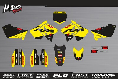 Graphics Kit for Suzuki RM 125 2001 - 2003 2004 2005 2006 2007 2008 ...