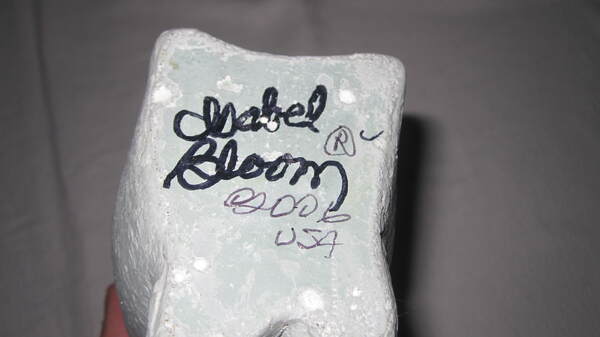 Isabel Bloom 2006 Blue Cement Angel 7" Signed Retired Rare | eBay