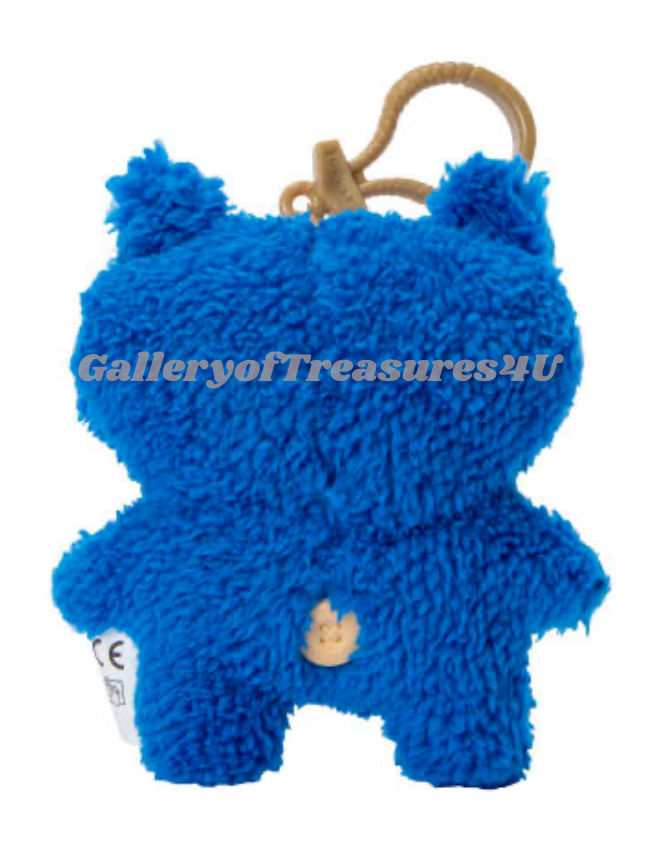 Mini Fuggler Plush Keychain Clip On Bag Funny Ugly Monster Key Ring ...