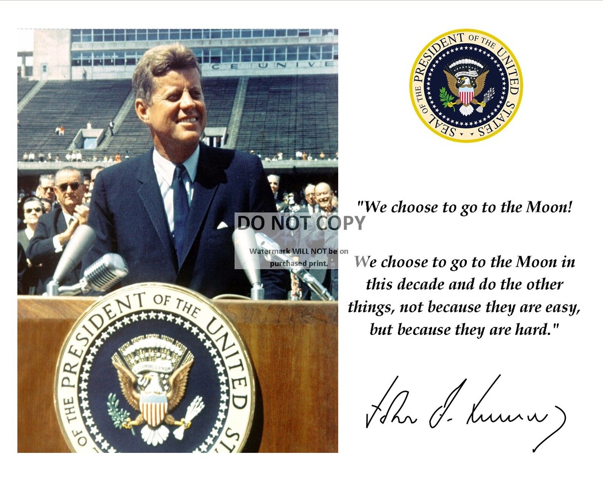 Jfk Apollo Quotes