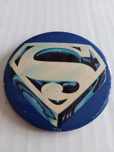 Vintage 1978 Superman Movie Exclusive Christopher Reeve Pinback Button ...