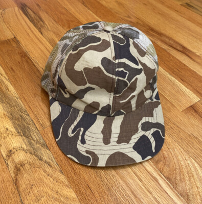 Vintage YR Headwear Camouflage Camo Mesh Trucker SnapBack Hat Cap | eBay