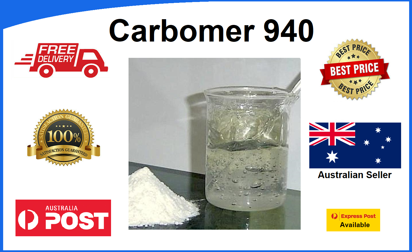 Limited Stock! 1000g, 1Kg Genuine Carbomer 940, Carbopol, Gel Agent ...