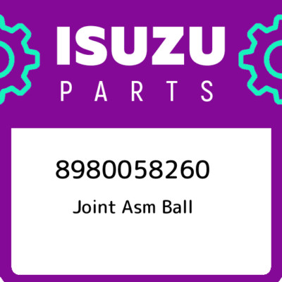 8980058260 Isuzu Joint asm; ball,upr cont arm 8980058260, New Genuine ...