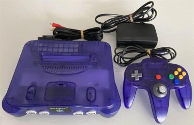 Nintendo N64 - Funtastic Grape Console W/ Matching Controller - LIMITED ...