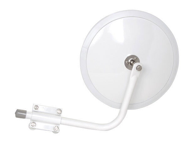 Grote 28491 White 10 1/2" Convex Cross-Over Mirror (Mirror Assembly) | eBay