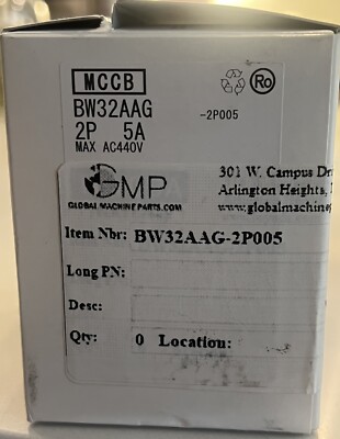 New FUJI BW32AAG 3P 5A Air Switch Circuit Breaker | eBay