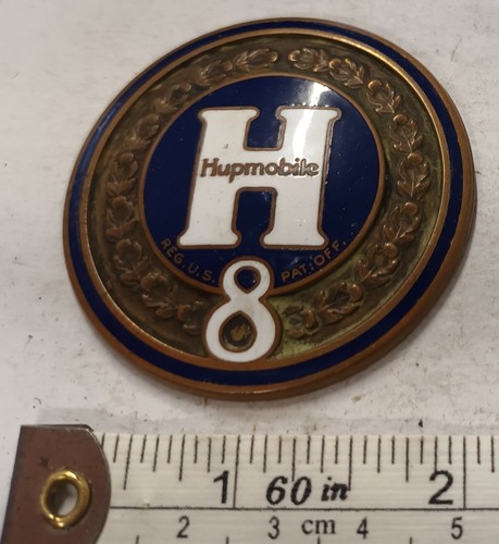 Hupmobile Original Radiator Badge/Hood Emblem | eBay