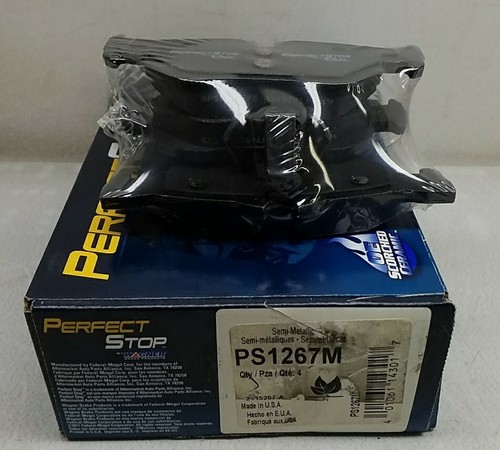 PS1267M Perfect Stop By Wagner Semi Metallic Disc Brake Pads Made In ...