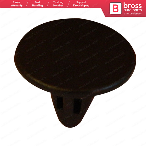 10 Pieces Trunk Lining Retainer, Bonnet Retainer, Black for Renault ...