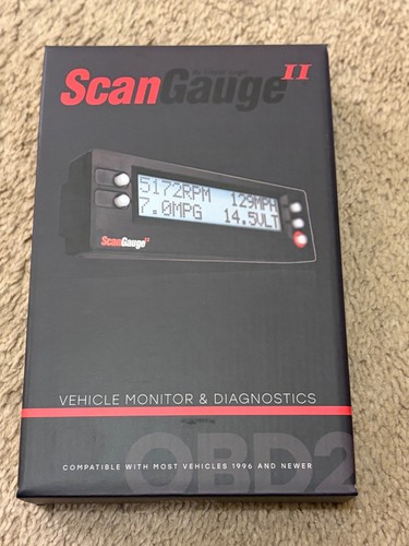 NEW ScanGauge II Compact 3in1 Automotive Computer OBD2 OBD 2 Scan Gauge ...