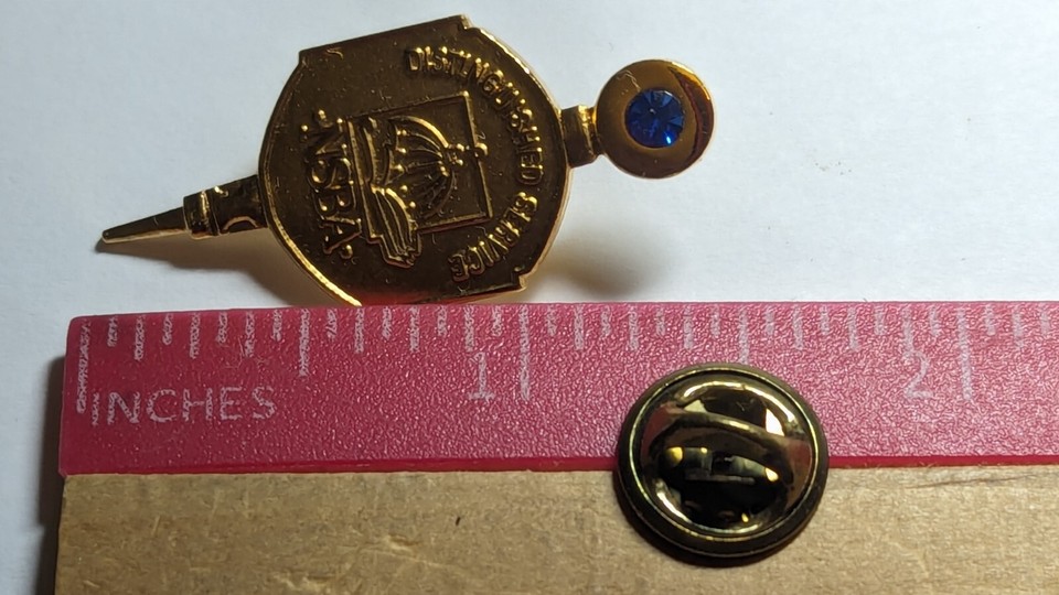 NSBA DISTINGUISHED SERVICE NSBA AWARD PIN PINBACK | eBay
