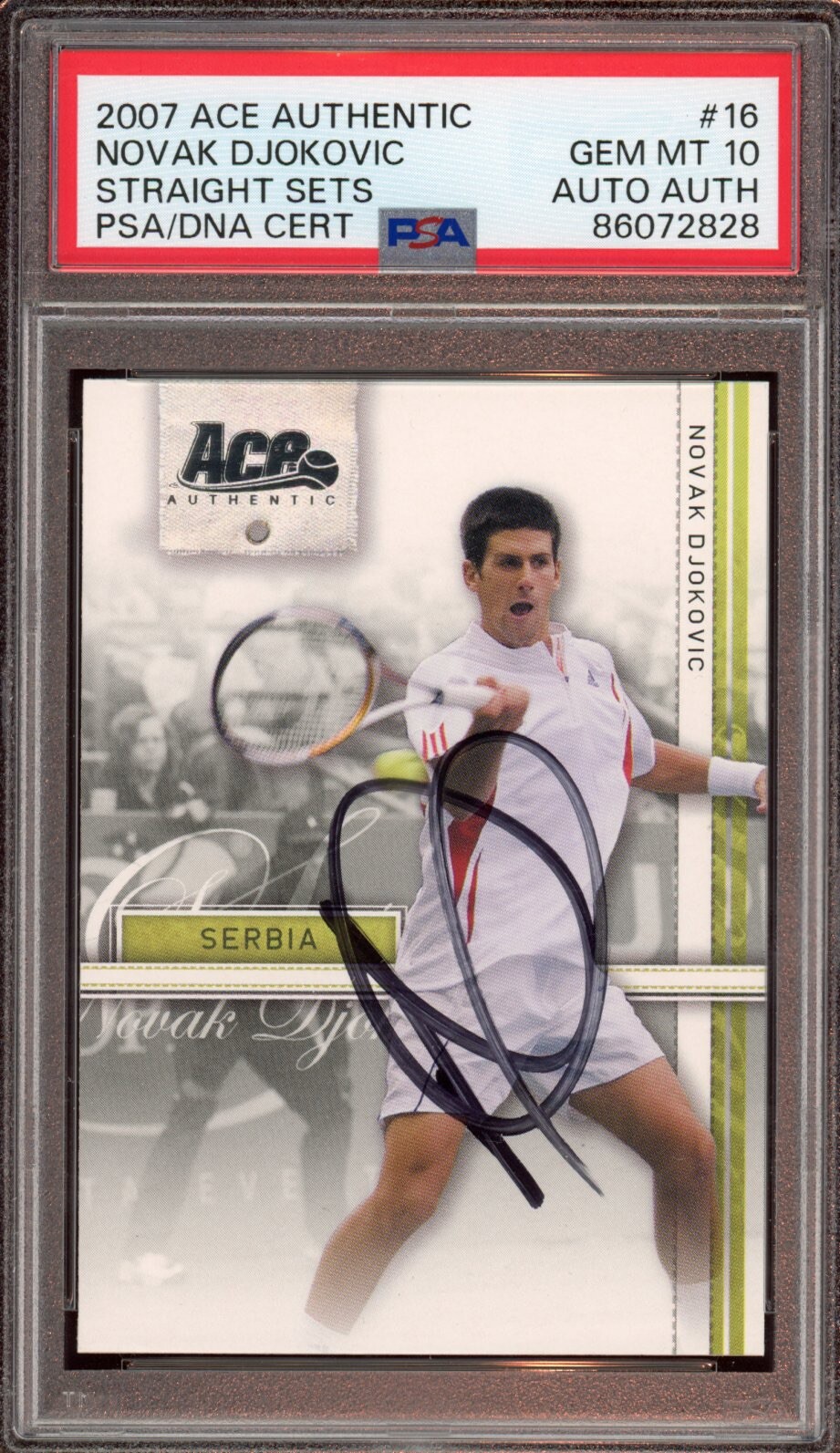 Novak Djokovic Autographed Memorabilia | Signed Photo, Jersey ...