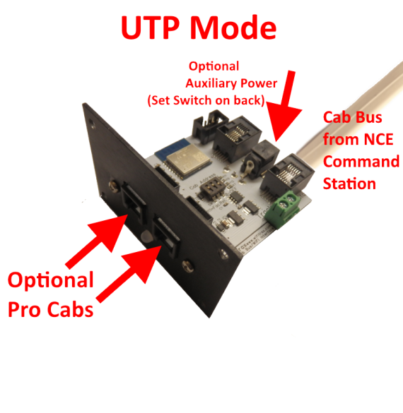 WiFiTrax WFD-31 ~ PCP/UTP WiFi Interface WiThrottle Server NCE Power ...